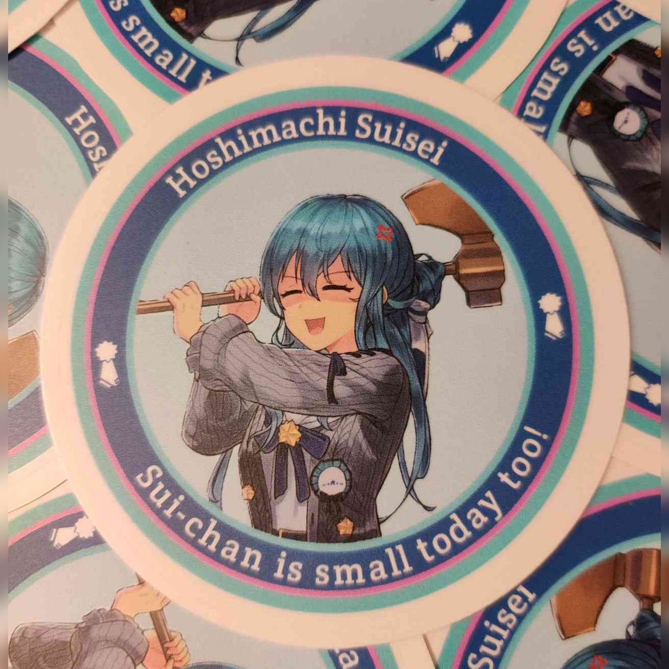 Suisei Hoshimachi 'Always Small' Sticker - Hololive VTuber Meme | OtakuOps